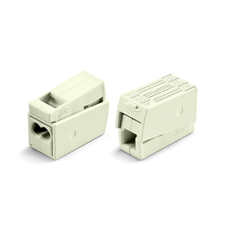 Wago 224-112 Leuchtenklemme 2-polig • Montage, Verbinden, Löten bei LEDs.de